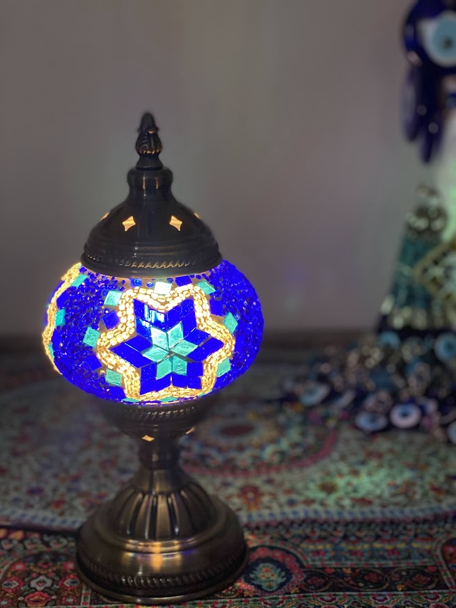 Table Lamps - Blue Star | Istanbul Authentic Bazaar