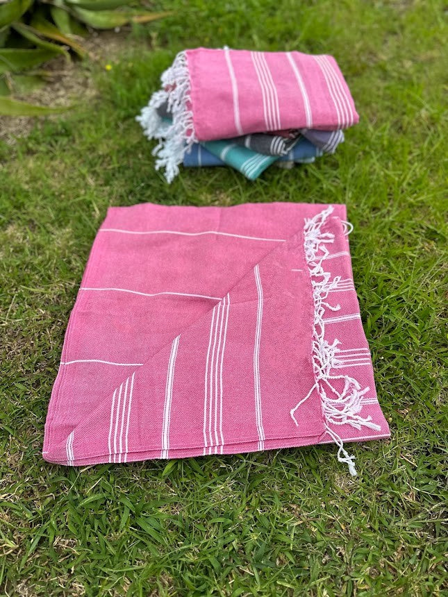 Turkish Cotton Towel - Pink Sultan Series – Istanbul Authentic Bazaar