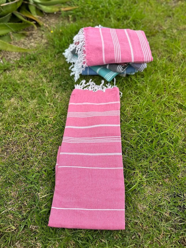 Turkish Cotton Towel - Pink Sultan Series – Istanbul Authentic Bazaar